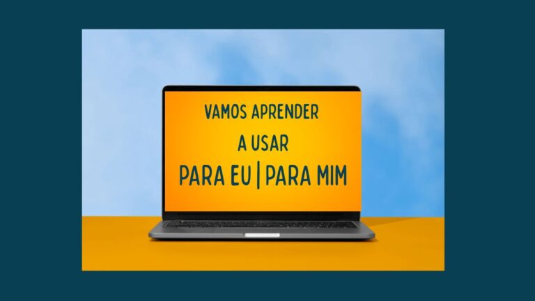 “Para eu” ou “para mim”?